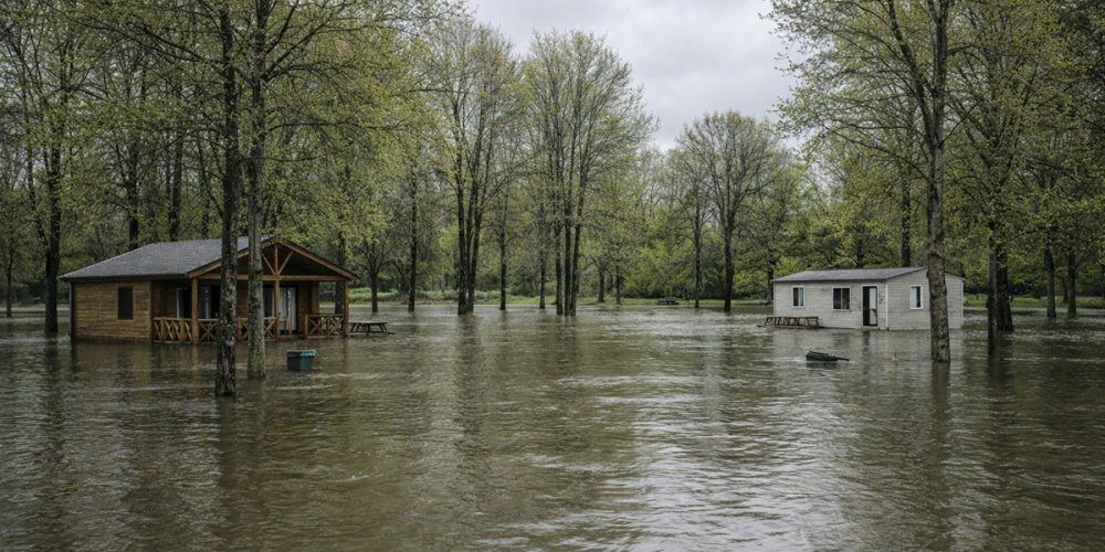Floods 2026: when the river overflows and floods campsites - News ...