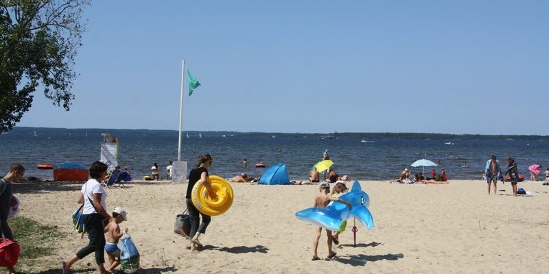 Campings met directe toegang tot het strand, met je voeten in het water ...