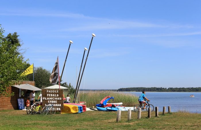 Camping LE LAC DE SANGUINET *** à Sanguinet Landes - CampingFrance.com