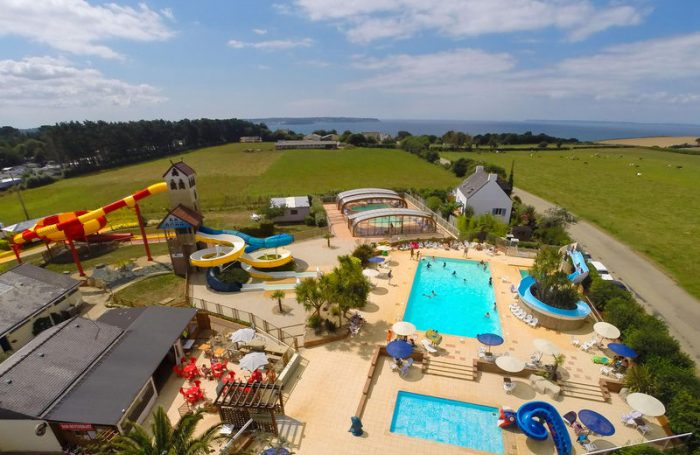 Campsite DOMAINE DE KERVEL **** in Plonévez-Porzay Finistère ...